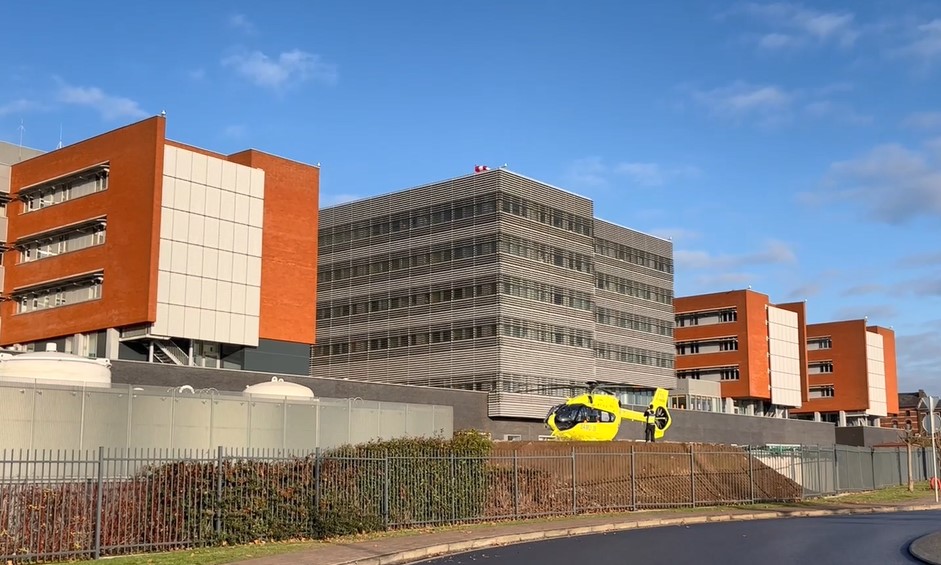 Un nouvel héliport inauguré au CHU de Charleroi | HUmani